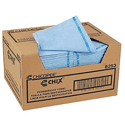 CHICOPEE Disposable Wipes 150 Sheets Blue PK150 - Argent Products