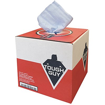 TOUGH GUY Disposable Wipes Double Re-Creped - Argent Products