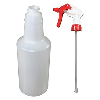 IMPACT Trigger Spray Bottle 32 oz. Clear/Red - Argent Products