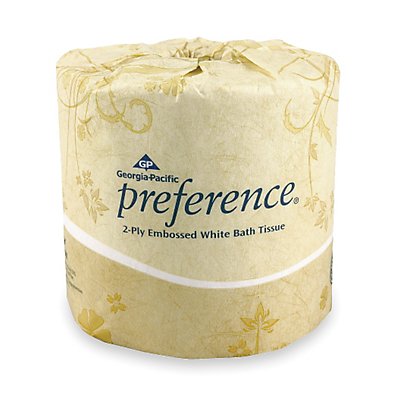 GEORGIA-PACIFIC Toilet Paper Preference 2Ply PK40 - Argent Products