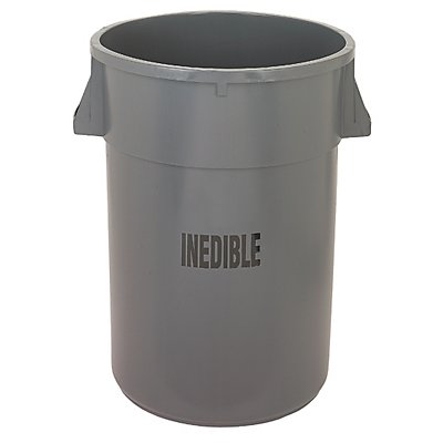 TOUGH GUY Utility Container 32 gal. Gray - Argent Products