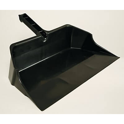 RUBBERMAID Hand Held Dust Pan Black Plastic - Argent Products